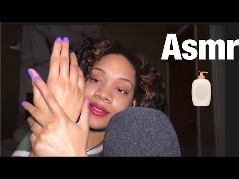 Asmr lotion oil Applications | Rambling| Tasty