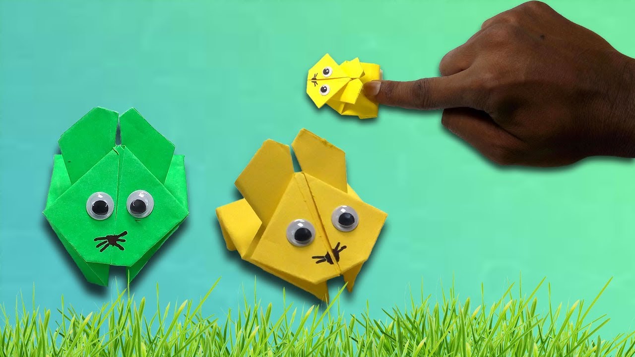 How To Make A Paper Jumping Rabbit Crafts Easy Origami Jumping Rabbit how-to-make-a-paper-jumping-rabbit-crafts-easy-origami-jumping-rabbit