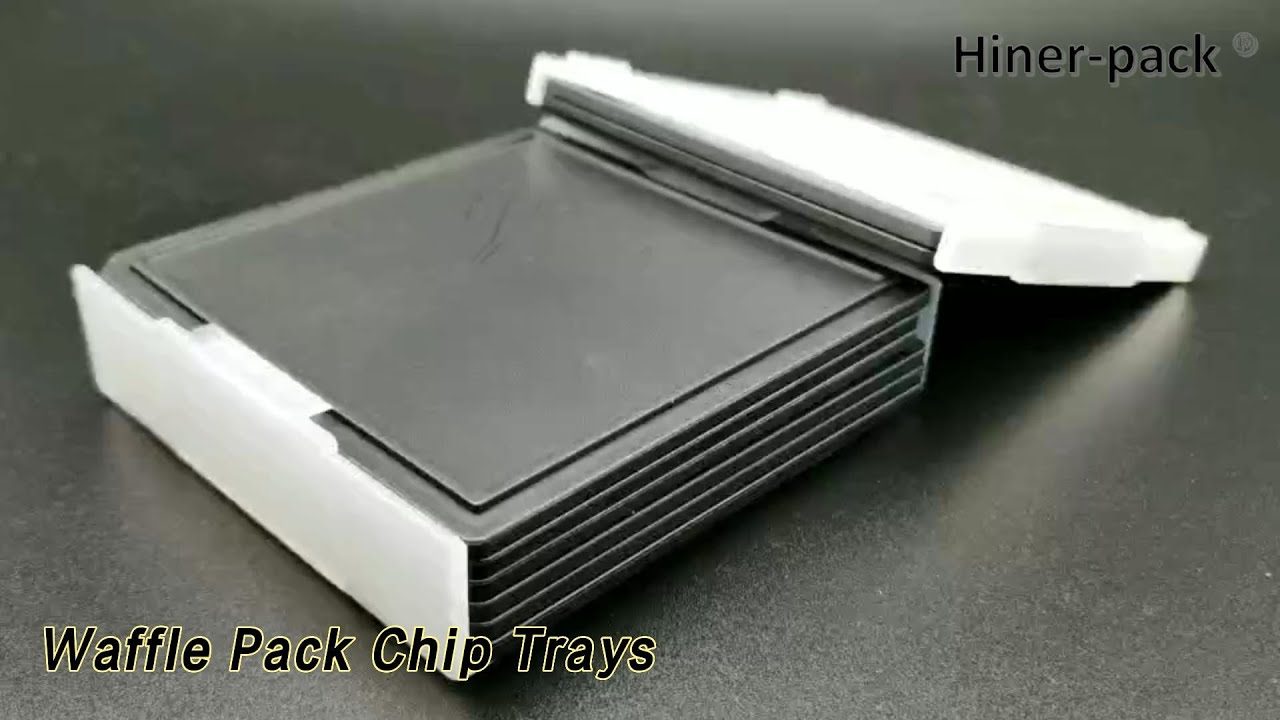 ABS MPPO Waffle Pack Chip Trays 36PCS Ultrasonic Cleaning For Bare Die ...