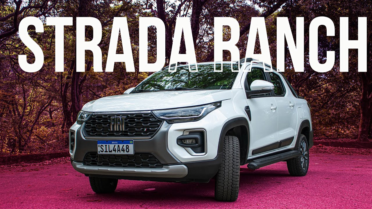 Fiat Strada Ranch é quase igual a versão Ultra... - YouTube