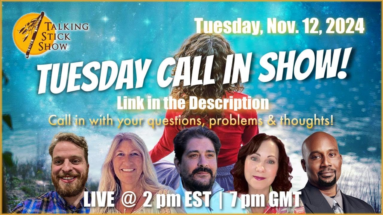 Talking Stick Call-In Show - Join us in our Zoom room for a LIVE ...