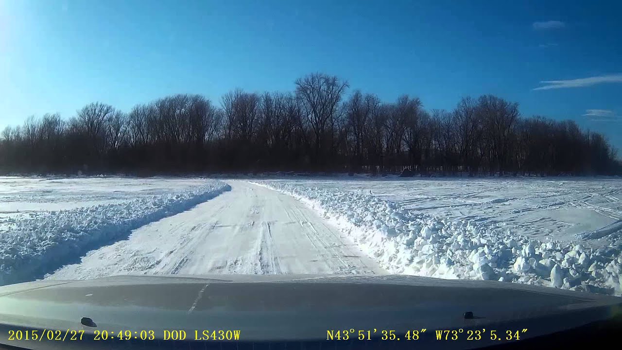 Lake Champlain Winter Crossing - YouTube