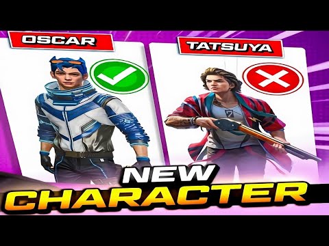 NEW ( OSCAR CHARACTER ) SKILL EXPLAINED 💀😱|| FREE FIRE BEST ACTIVE ...