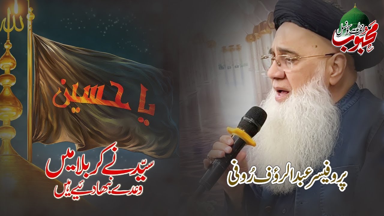 SAYED ne krbala main waday nibha diye han BEST ABDUL RAUF ROOFI Mehboob ...