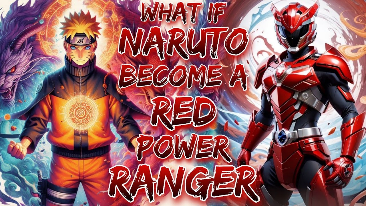 what if Naruto Become a Red Power Ranger - YouTube