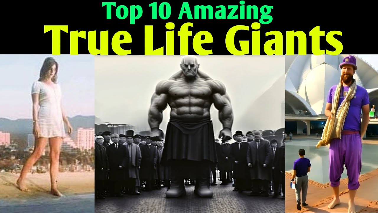 "Top 10 Amazing True Life Giants that Really Exist | Real Gaints ...