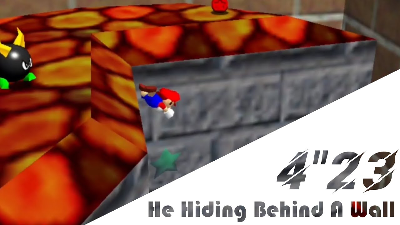 He Hiding Behind A Wall 4"23 - YouTube