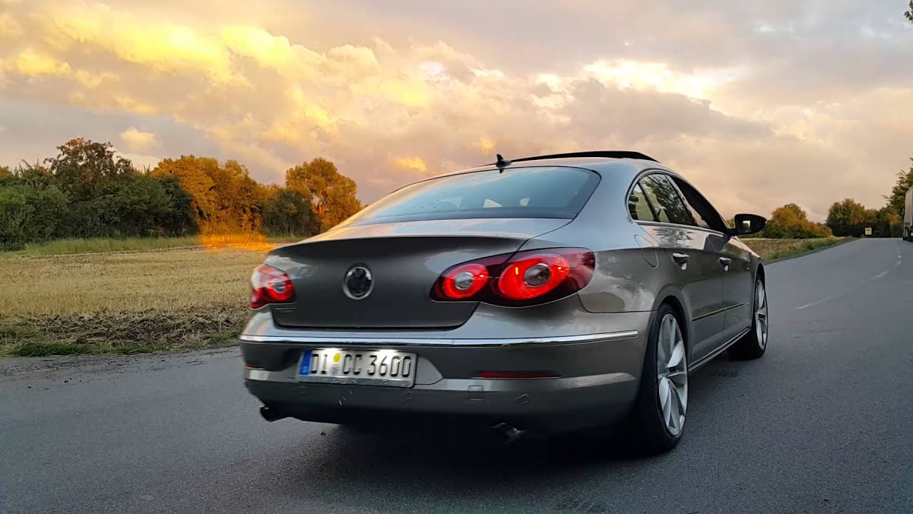 VW CC 3.6 Soundcheck - Kickdown - YouTube