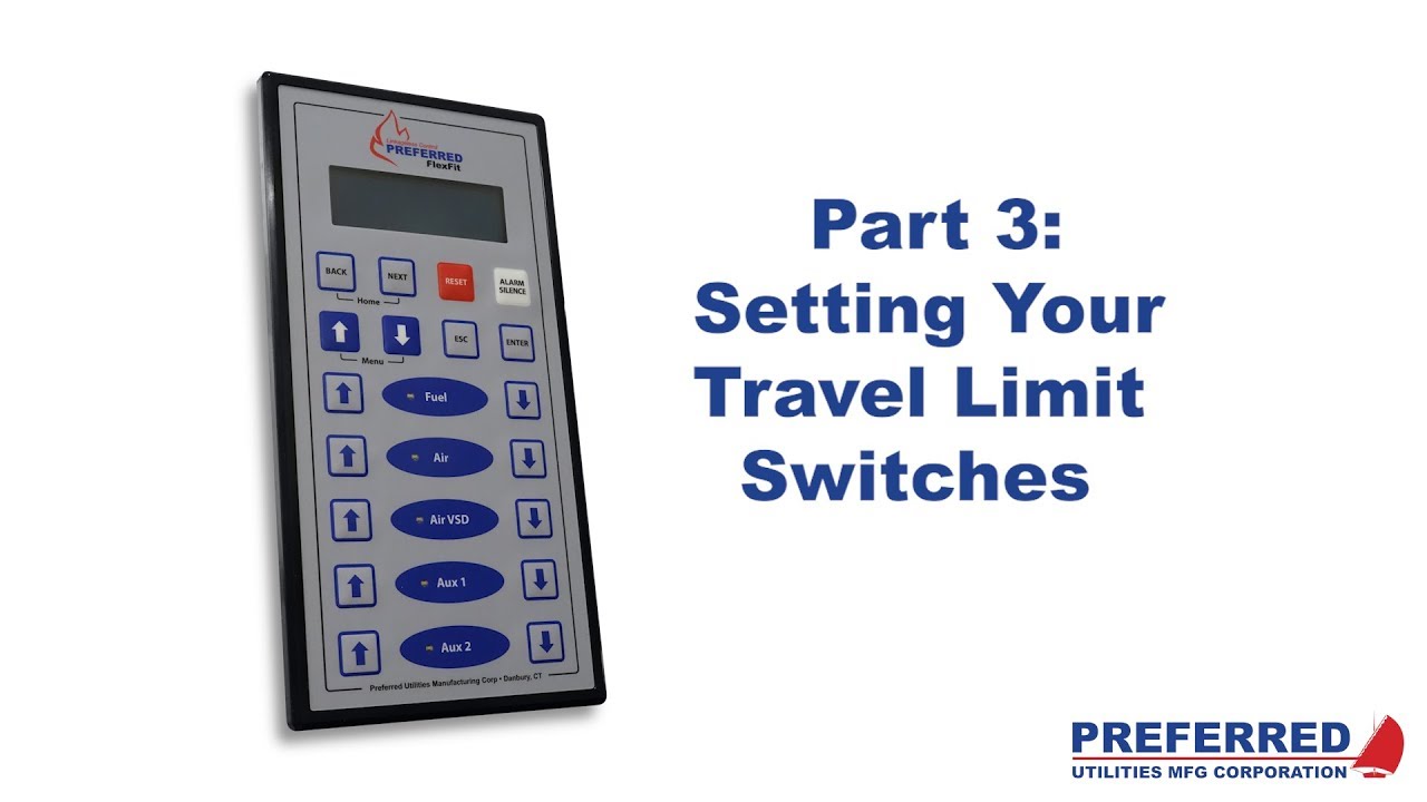 FlexFit Servos: Set Travel Limit Switches - YouTube
