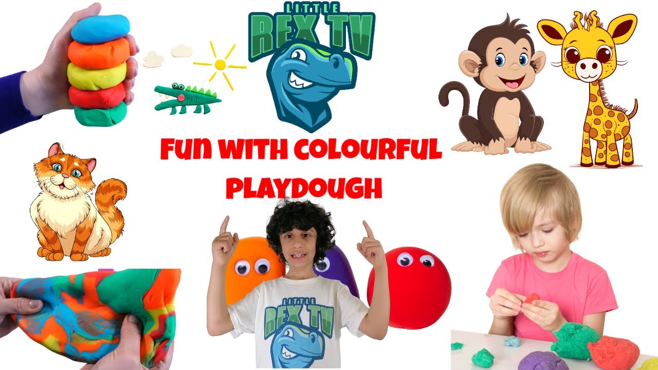 Best Playdough Fun video for kids: Colourful Toys and Exciting Play for ...