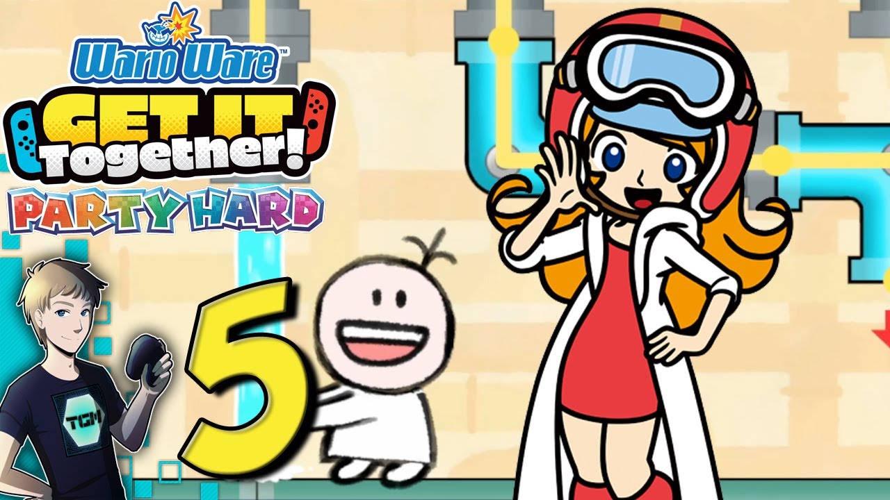 WarioWare Get It Together - Part 5: Mona That's Life! (FULL CREW ...