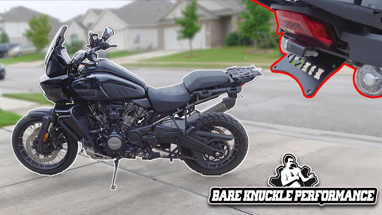 Major Improvement to the Pan America! Installing License Plate ...