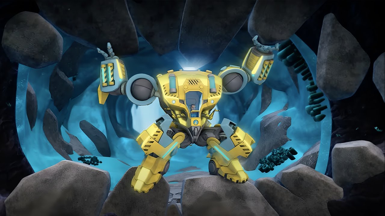 Mech vs Monster: Crushing Defeat? | The Deep Season 1 | Undersea ...