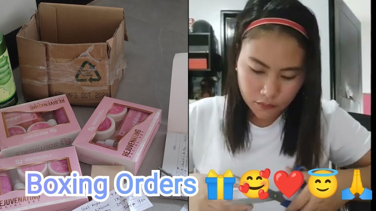 Boxing/Preparing Customer Orders ️🥰🙏😇 - YouTube
