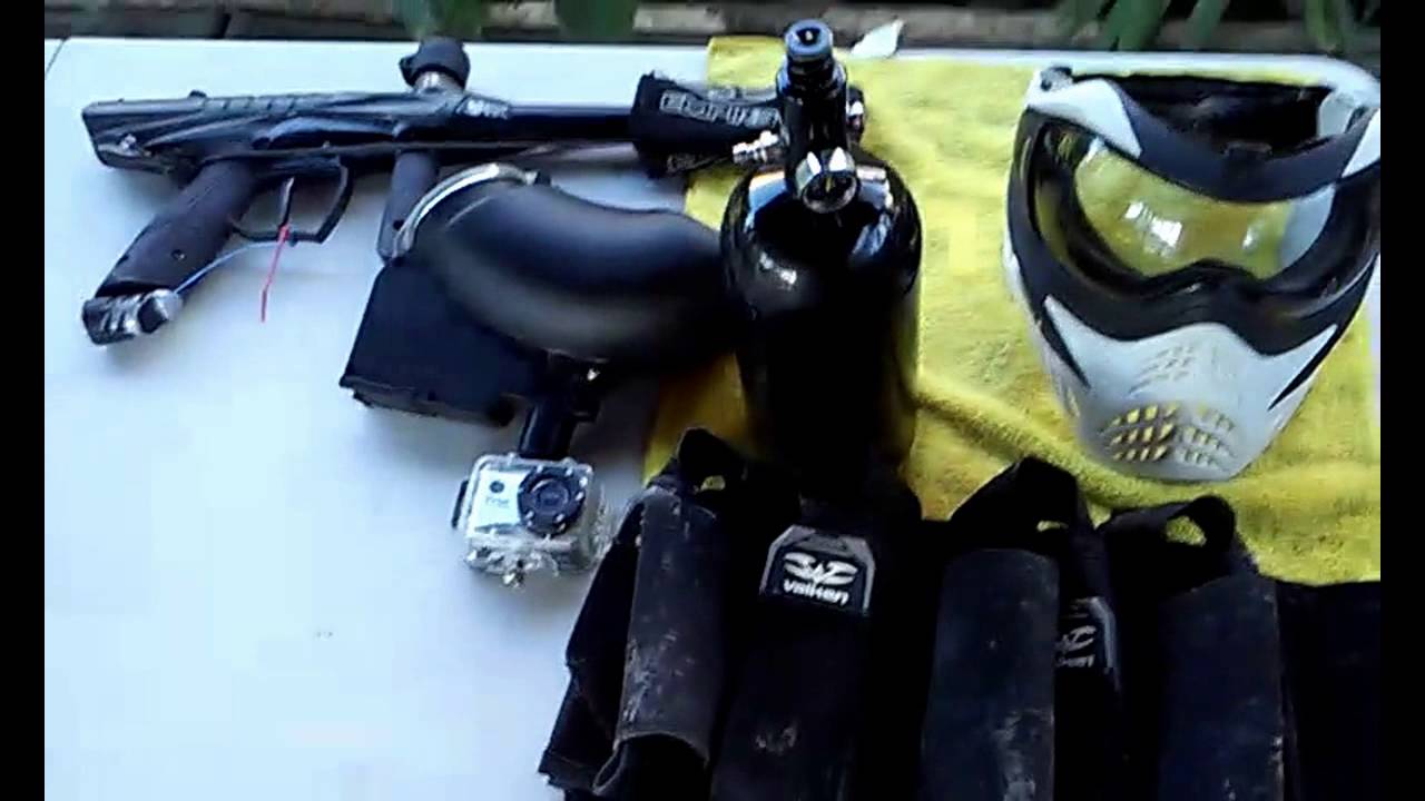 Paintball Set/review - YouTube