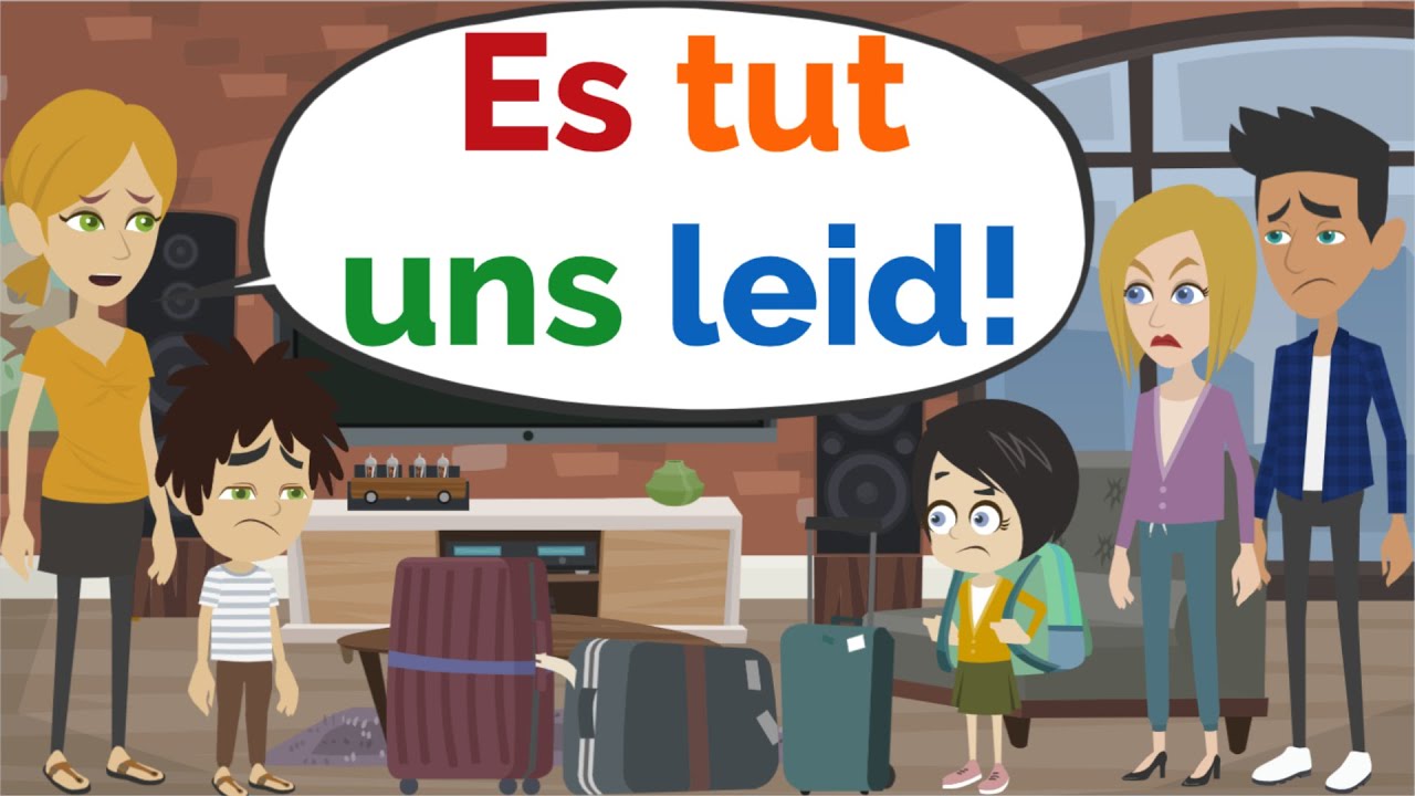 Deutsch lernen | Der Urlaub Teil 3 | Wortschatz und wichtige Verben ...
