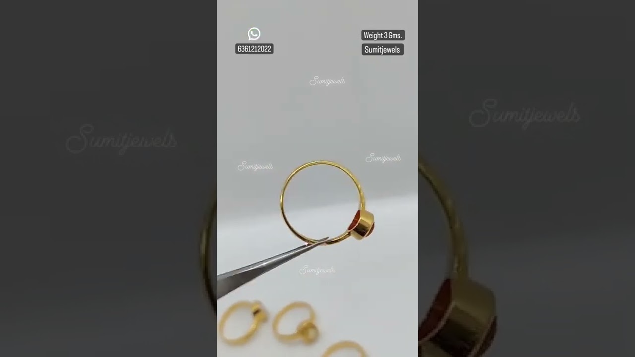 pure gold daily use gold ring design for men and women #rings # ...