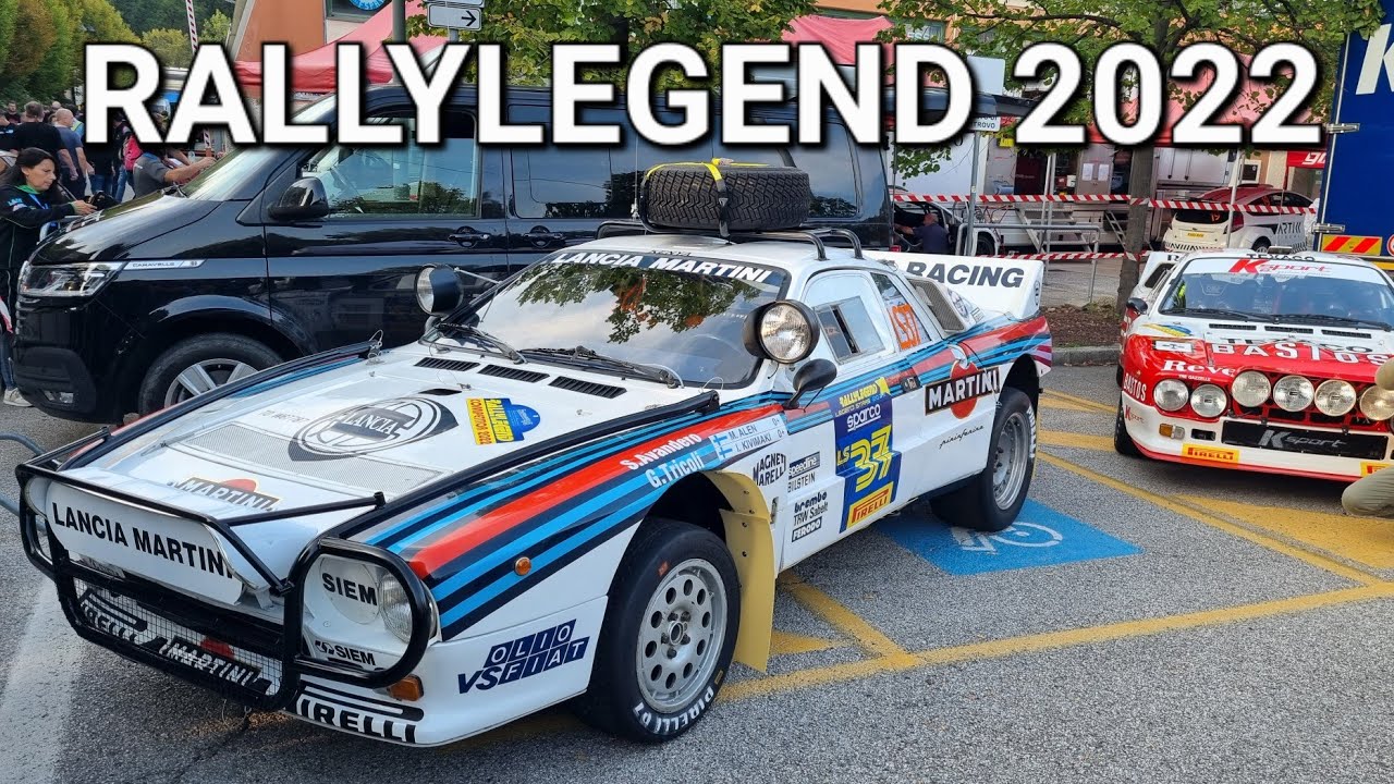 Rally Legend 2022 San Marino service park walk around 20° RallyLegend ...