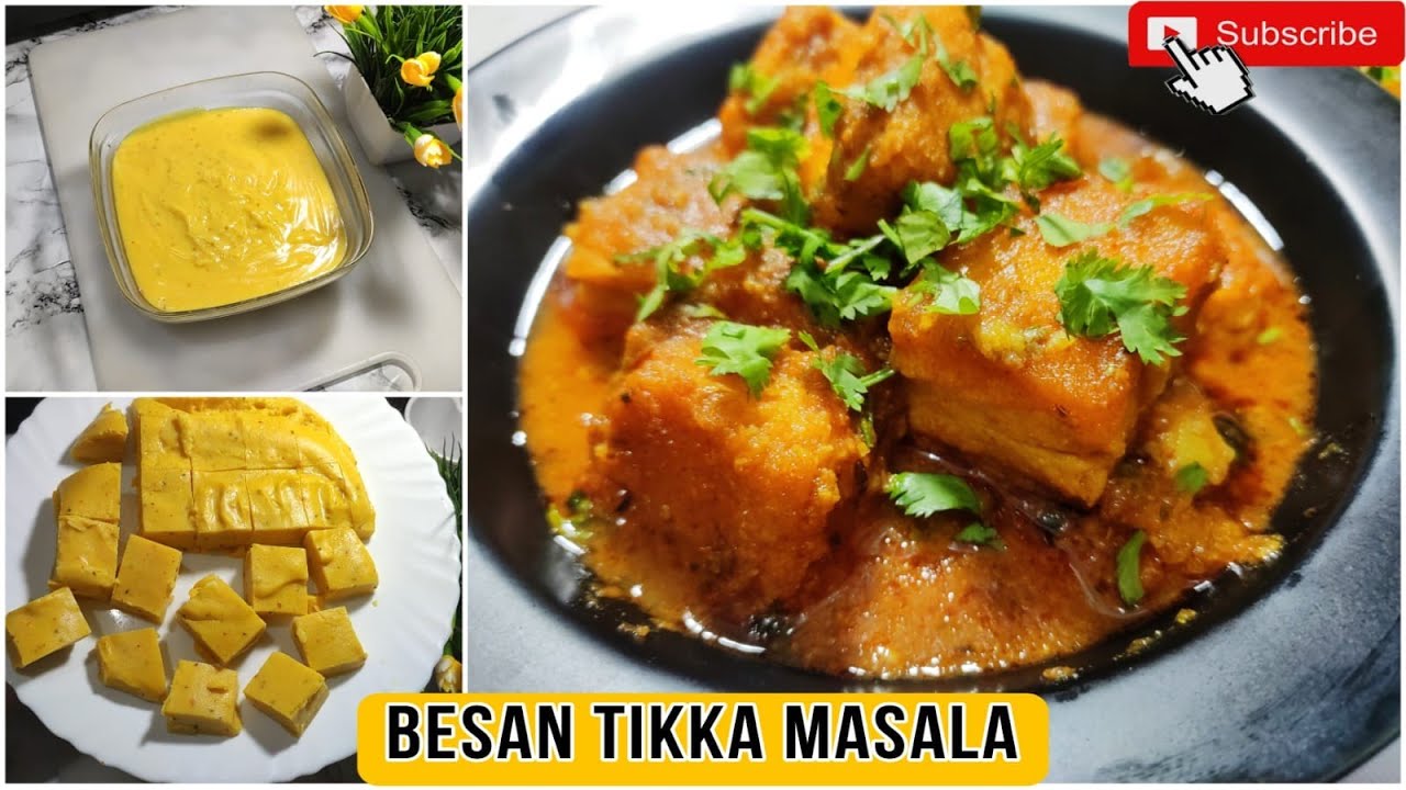 Besan Tikka Masala Gravy | Soft and Juicy Recipe | Food and Health by ...