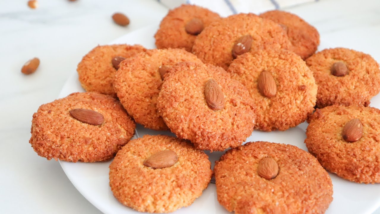 Biscuit amande coco sans gluten | Recette facile et rapide - YouTube