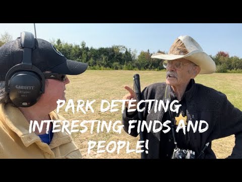 Awesome Day to Find Cool Stuff Metal Detecting an Old Park! - YouTube