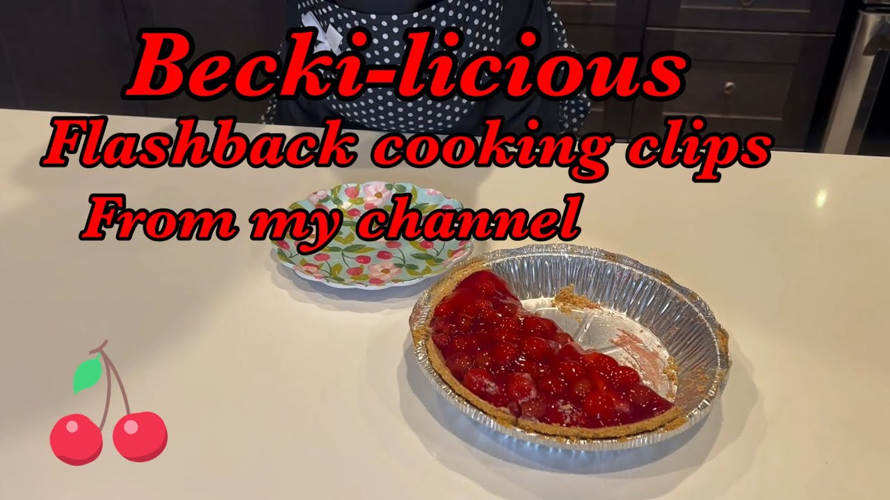 Becki Licious Flashback Cooking Clips Becki Licious Youtube