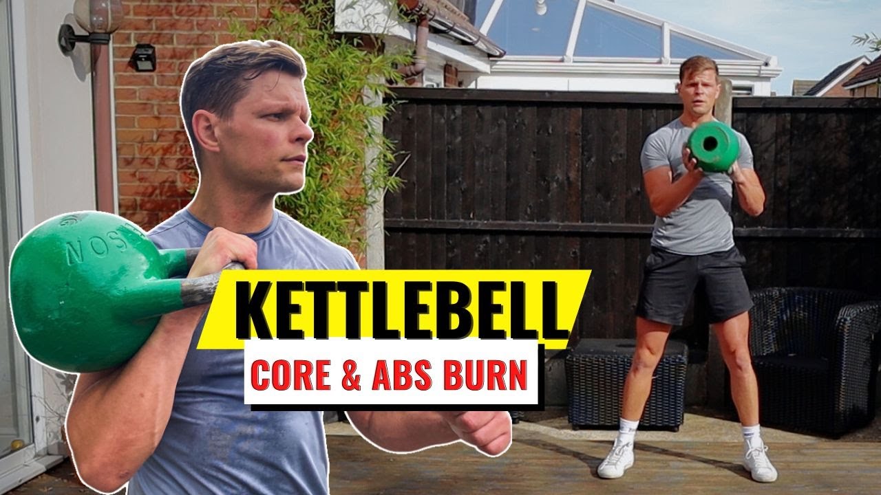Kettlebell Abs and Core Burn Workout - YouTube