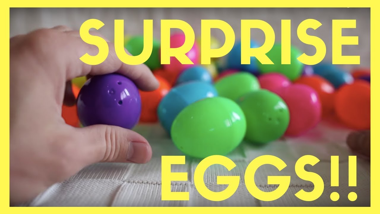 COLORFUL SURPRISE EGGS - FAMILY FUN FOR KIDS! - YouTube