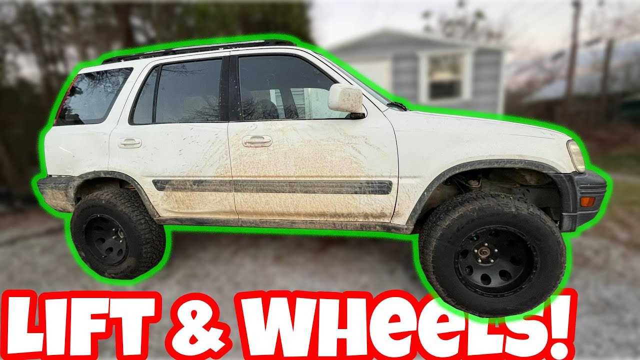 Lifting and Installing New Wheels on the CR-YEETER! RD1 OFF ROAD Honda ...