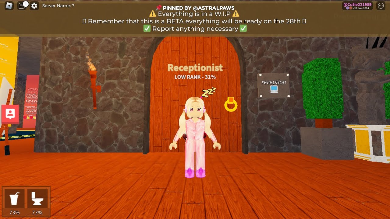 Receptionist Job in Arctic's Kingdom | Roblox - YouTube