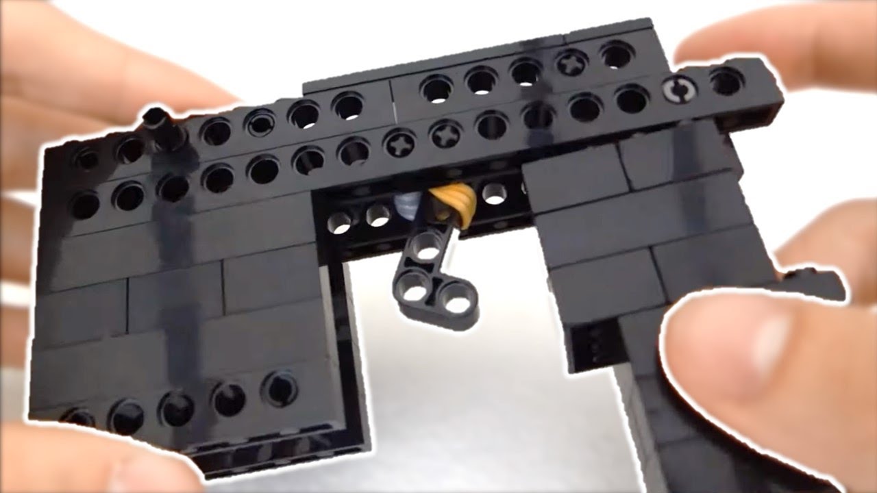 Working LEGO Baby Glock With Magazine Instructions - YouTube