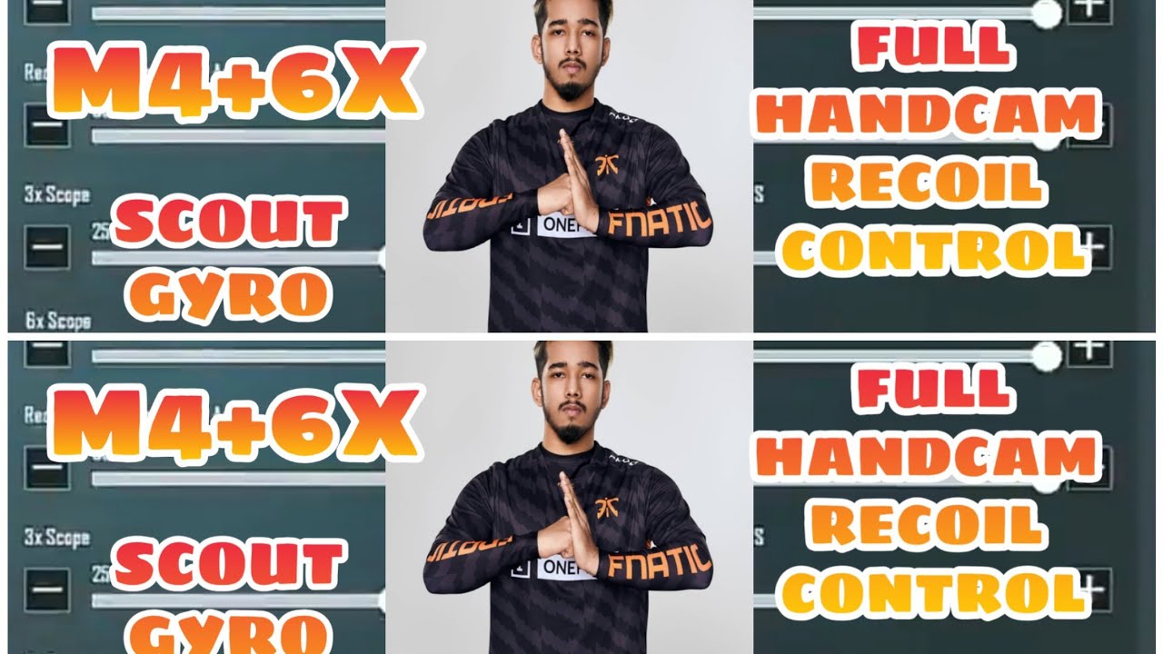 SCOUT RECOILCONTROL GYRO SENSITIVITY FULL HANDCAME GUIDE - YouTube