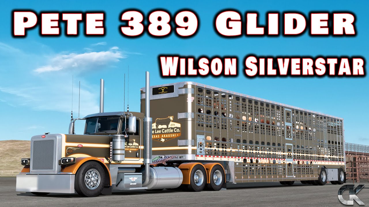 American Truck Simulator | Pete 389 Glider by Jon Ruda | Wilson ...