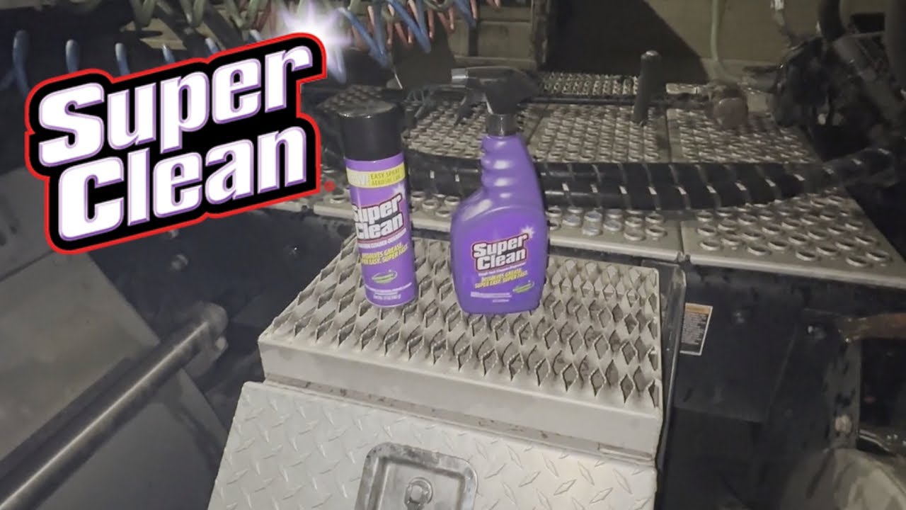Used Super Clean To Clean My Truck Motor - YouTube