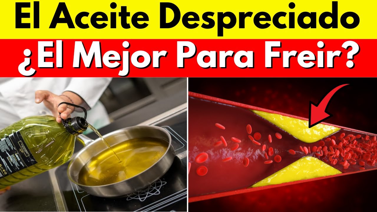 Freír Sin Culpa: Descubre El Aceite Más Saludable (Y Barato) - YouTube