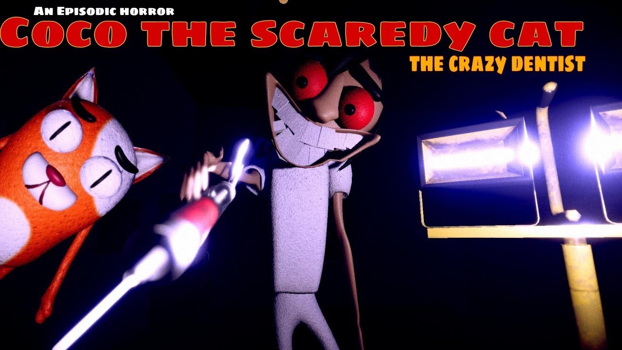 Funny Horror Game | Coco The Scaredy Cat: The Crazy Dentist - YouTube