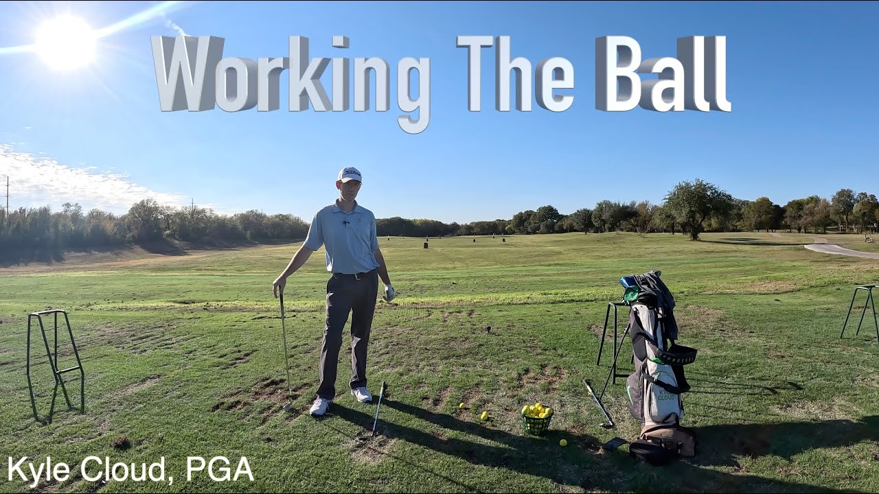 EASY setup method to WORKING the golf ball - YouTube