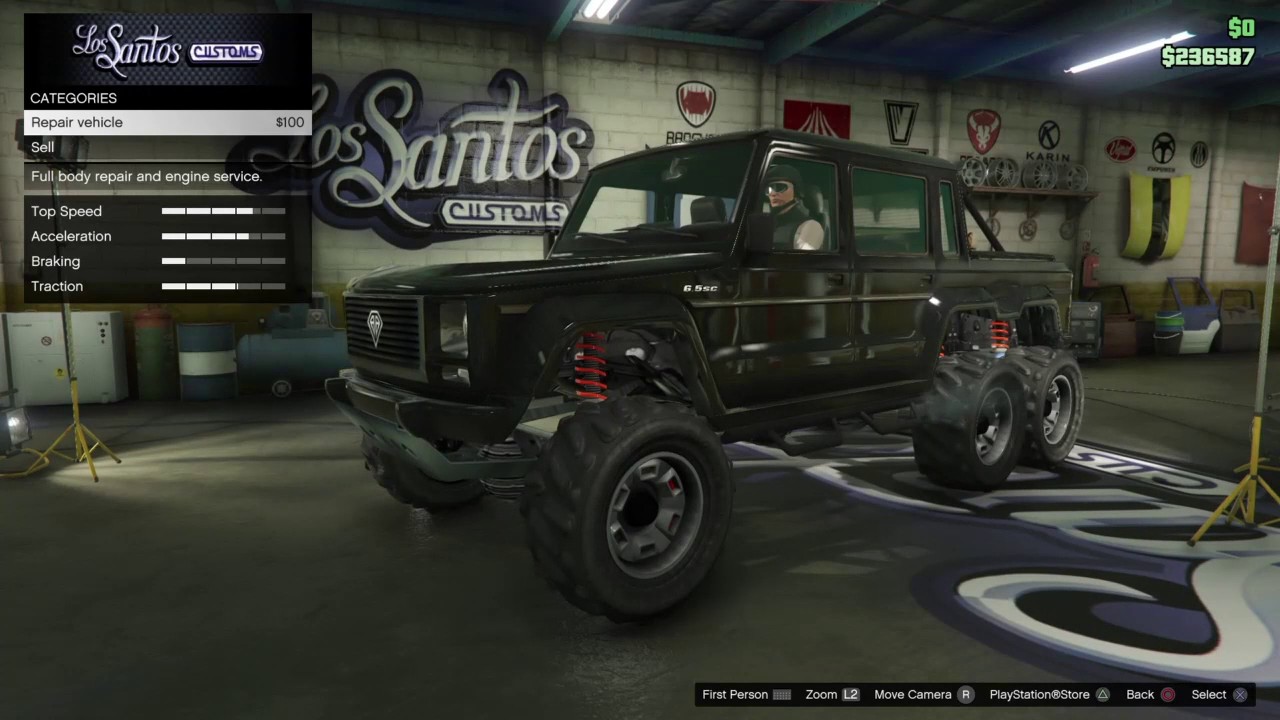GTA modified a car! - YouTube