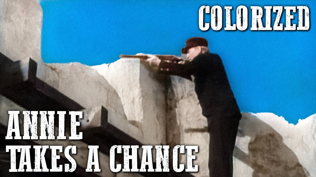 Annie Oakley - Annie Takes a Chance | EP44 | COLORIZED | Cowboy Show ...
