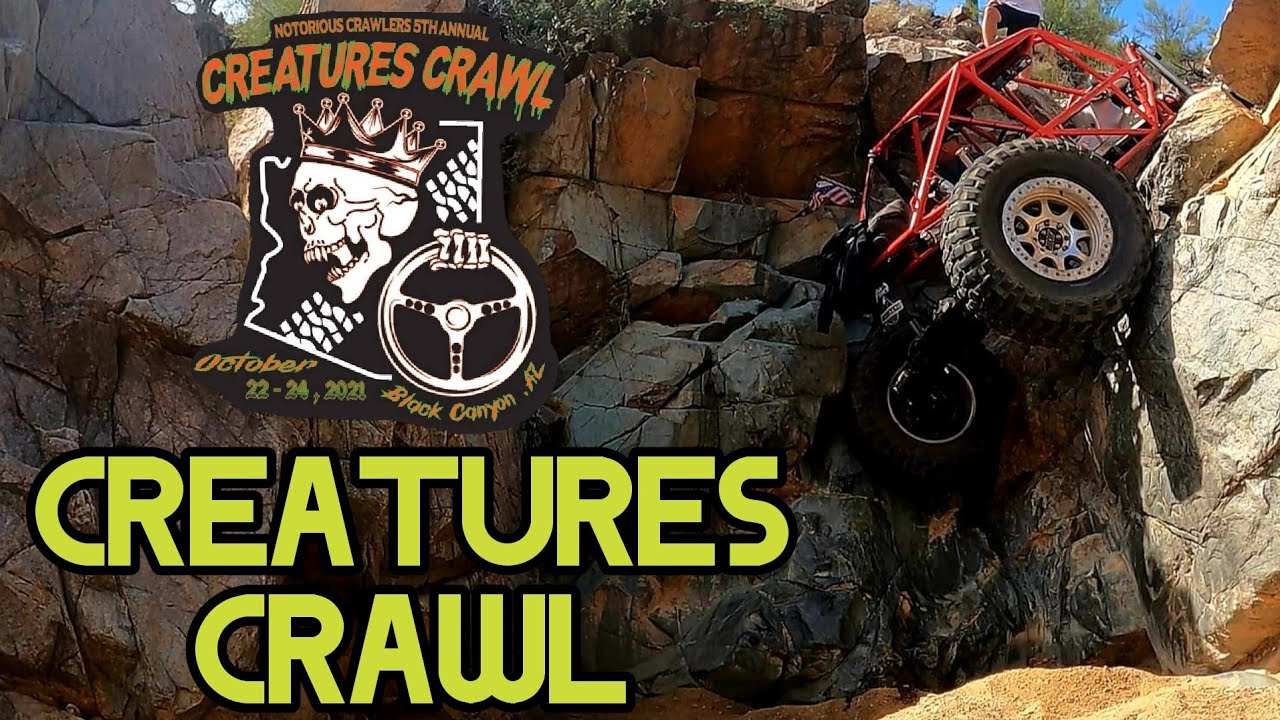 CREATURES CRAWL 2021 - Hard Core Rock Crawling AZ Event - YouTube