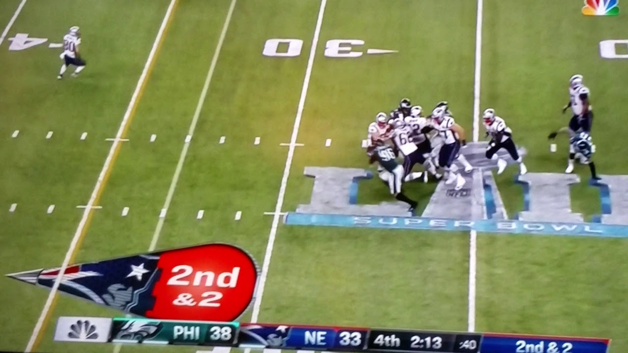 Eagles game winning fumble recovery in superbowl 52 - YouTube