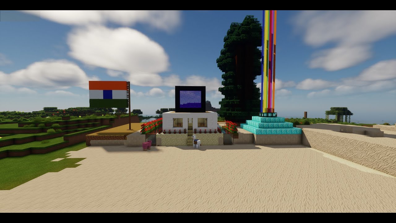 I Made Full Diamond Beacon !!!!!. Minecraft ep 15. - YouTube