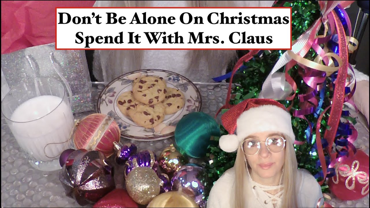 [ASMR] Gum Chewing | Christmas Role Play | Tree Decorating With Mrs ...