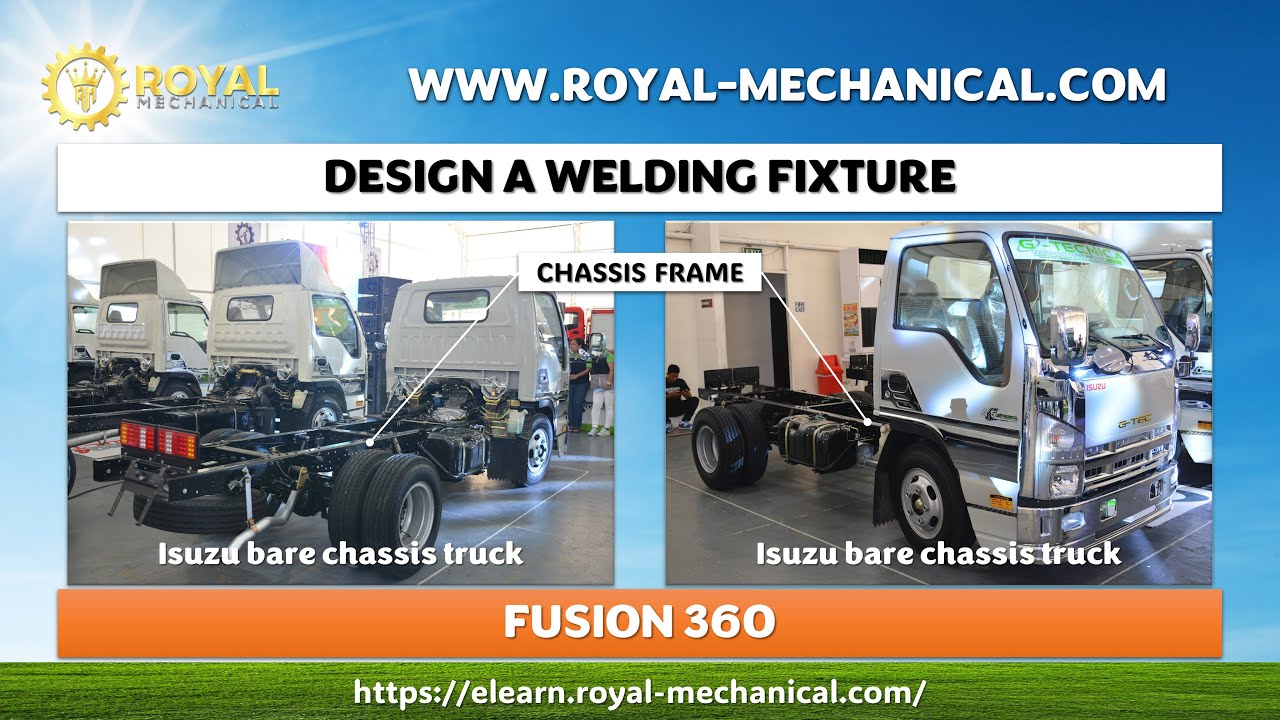 Mechanical Engineering Internship | BIW Fixture | Part-024 | Simplified Chassis Frame | Fusion ...