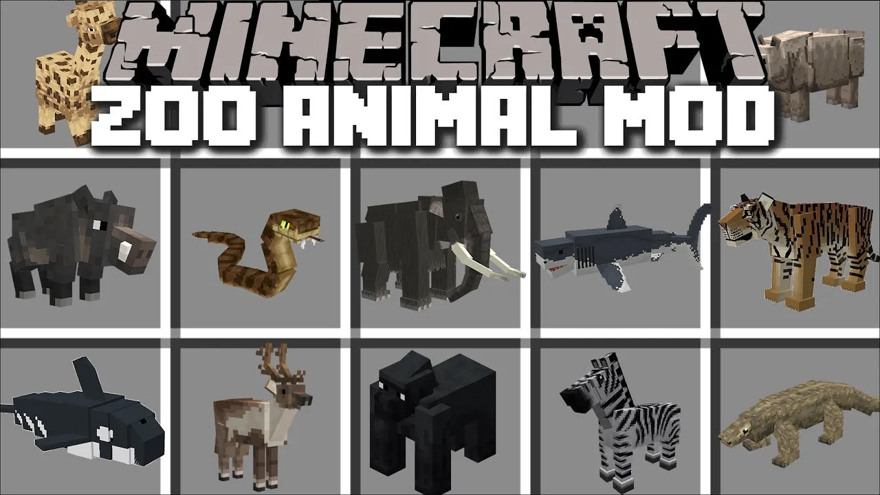 Minecraft ENHANCED BETTER ANIMALS MOD / FIND A HOUSE TO BREED AND TAME ...