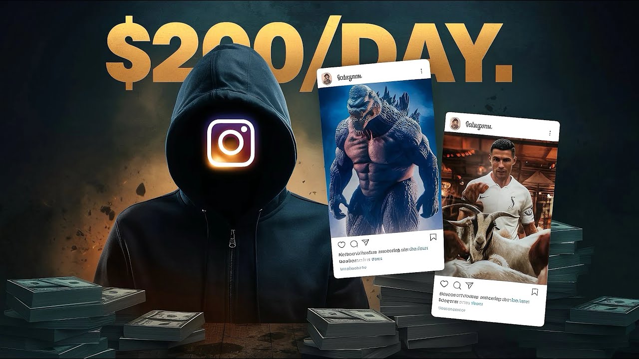 How I Use AI to make Money Online With Faceless Instagram Theme Pages ...