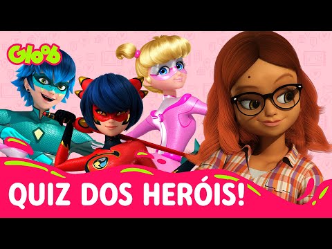 QUAL HERÓI VOCÊ SERIA? | LADYBLOG 3ª TEMPORADA | MIRACULOUS LADYBUG | Mundo Gloob