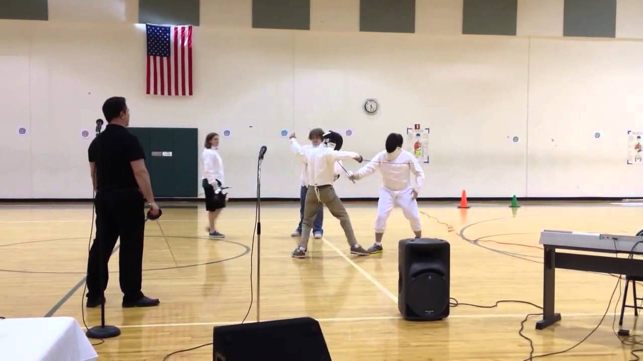 Cole fencing 1 - YouTube