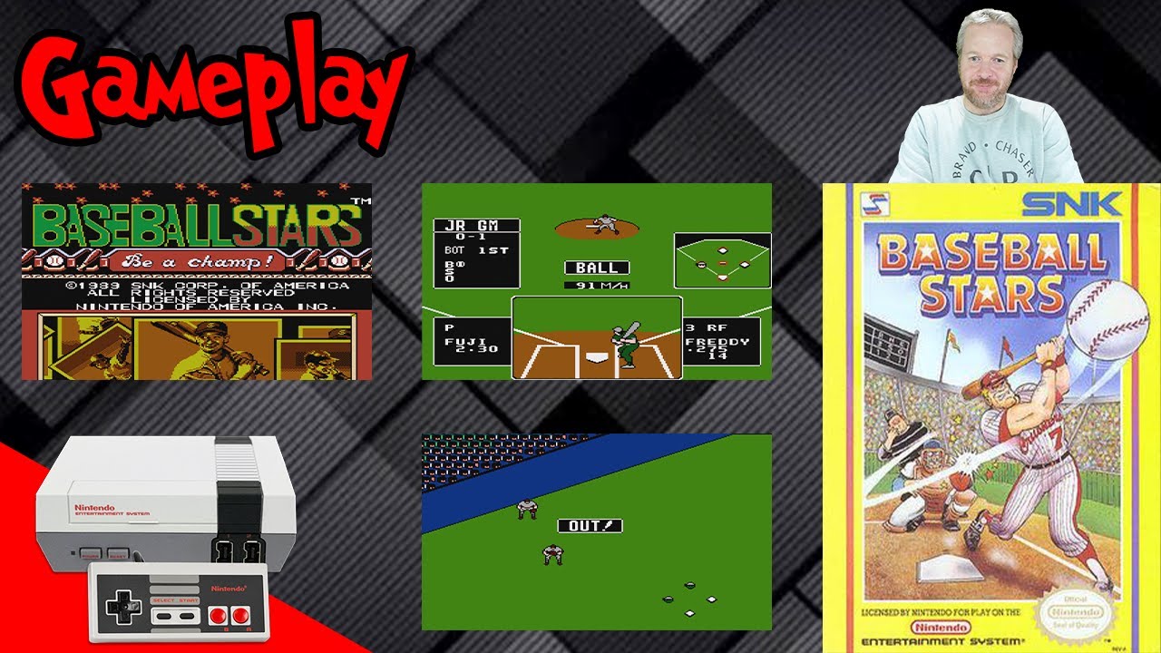 Baseball Stars - Nintendo Nes Gameplay With Xenogear99 [4K 60FPS] - YouTube