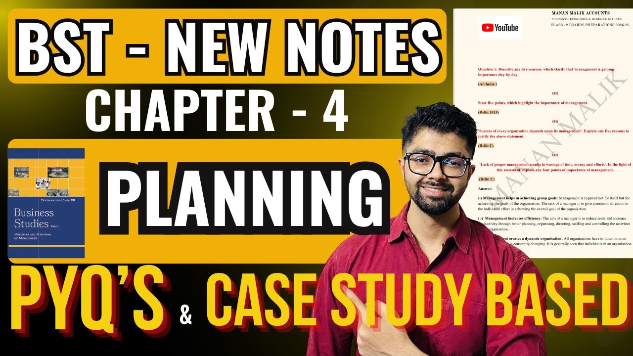 Chapter 4 Planning Class 12 All PYQs + NCERT Based Case Studies ...